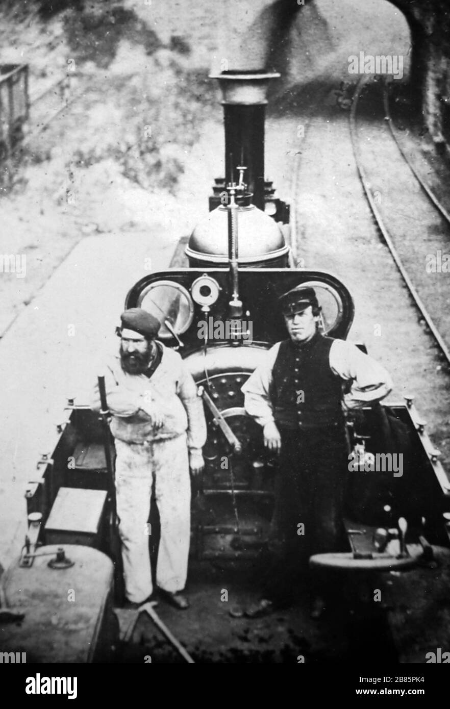 Steam engine cab hi-res stock photography and images - Alamy