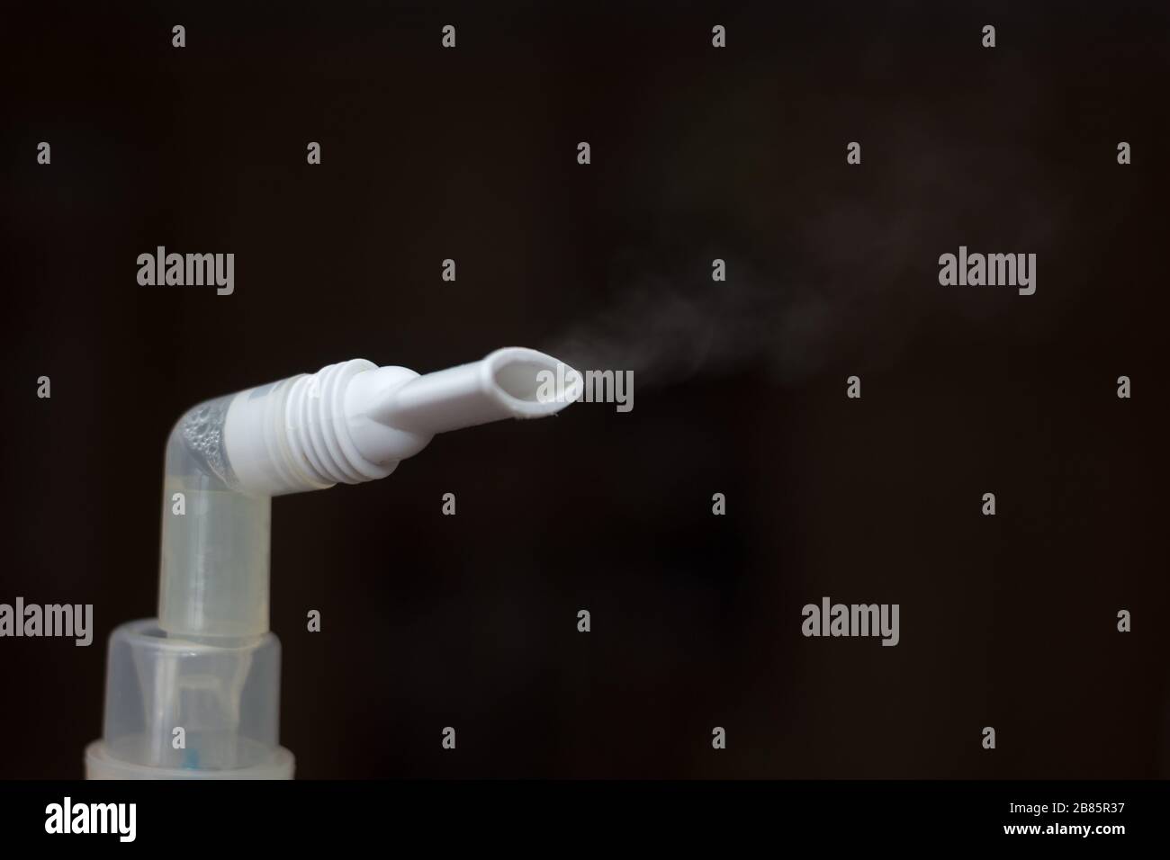 Nebulizer inhaler - medical equipment, makes spray for breath Stock ...