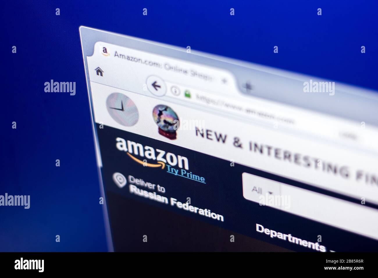 Amazon front page hi-res stock photography and images - Alamy