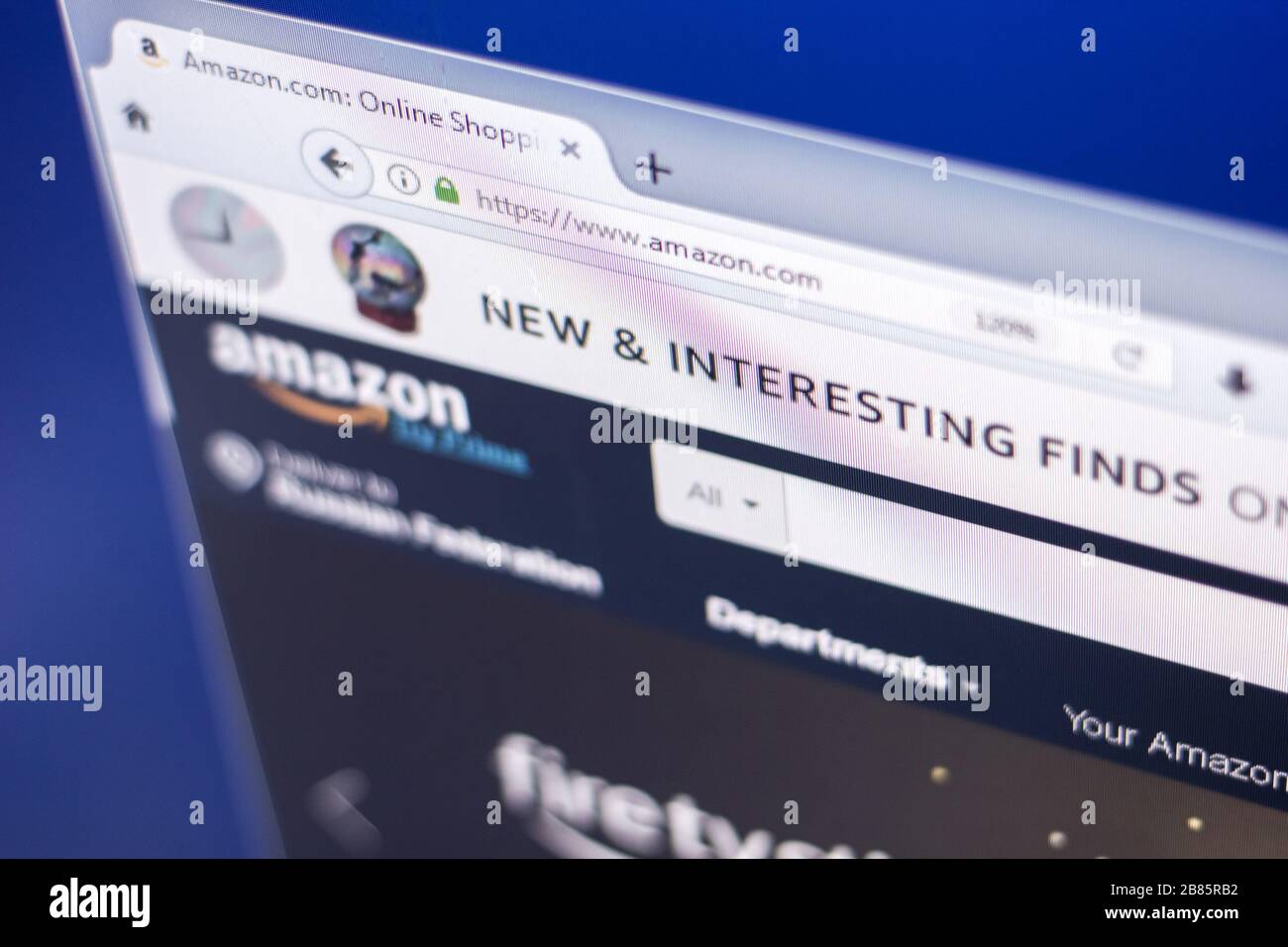 Amazon front page hi-res stock photography and images - Alamy