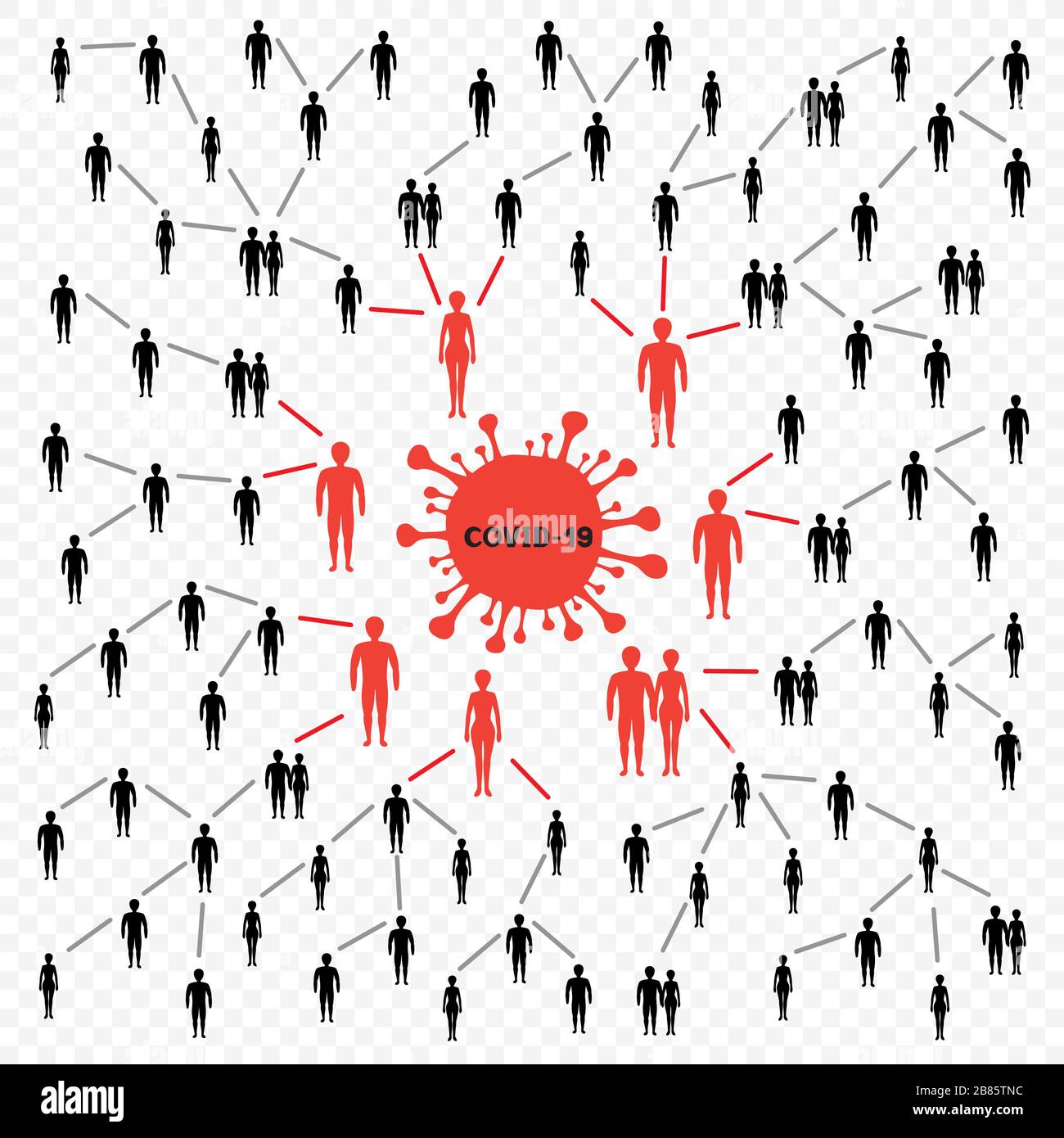 spread coronavirus infection infographics Stock Vector Image & Art - Alamy