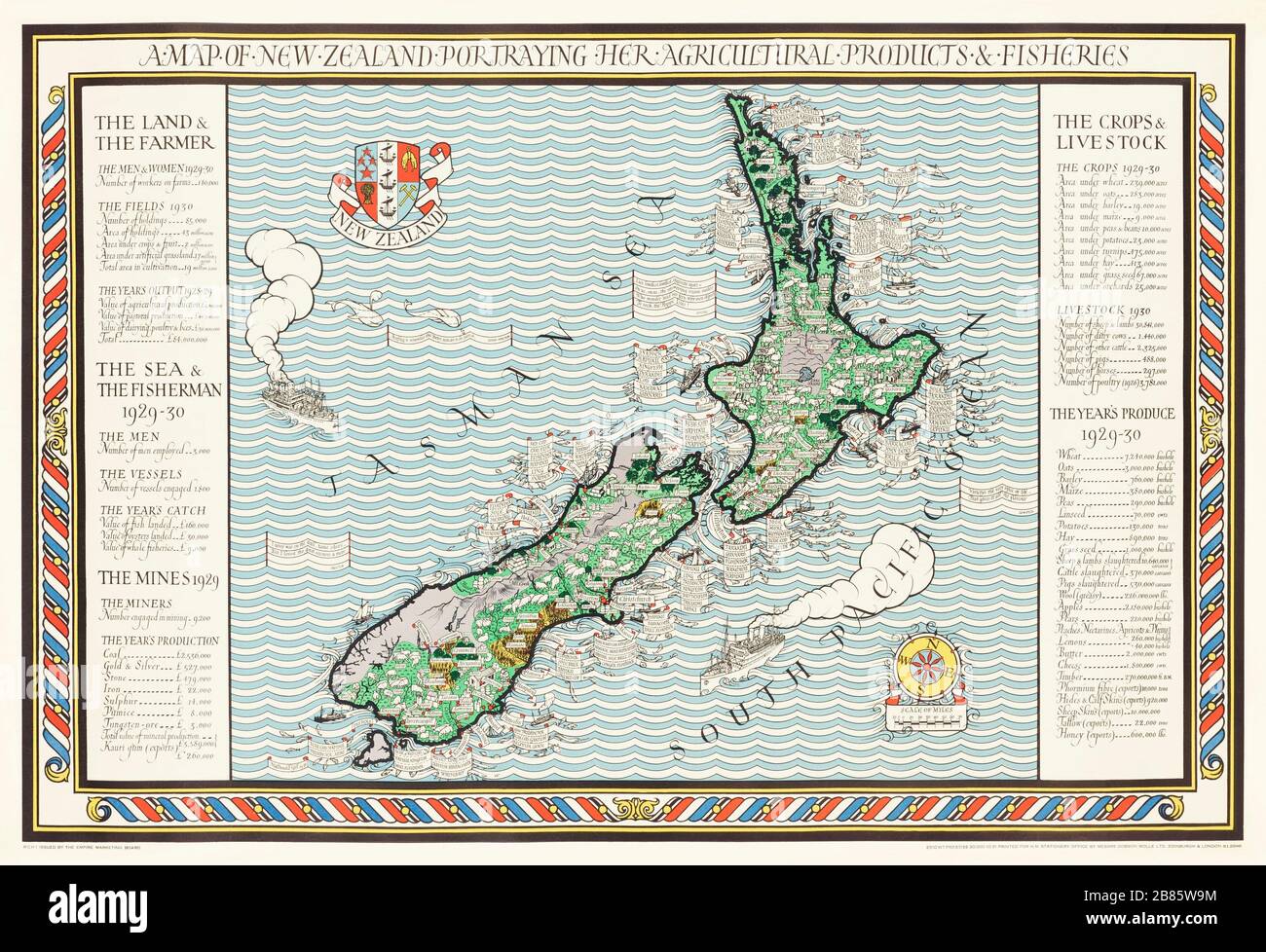 Historical new zealand map hi-res stock photography and images - Alamy