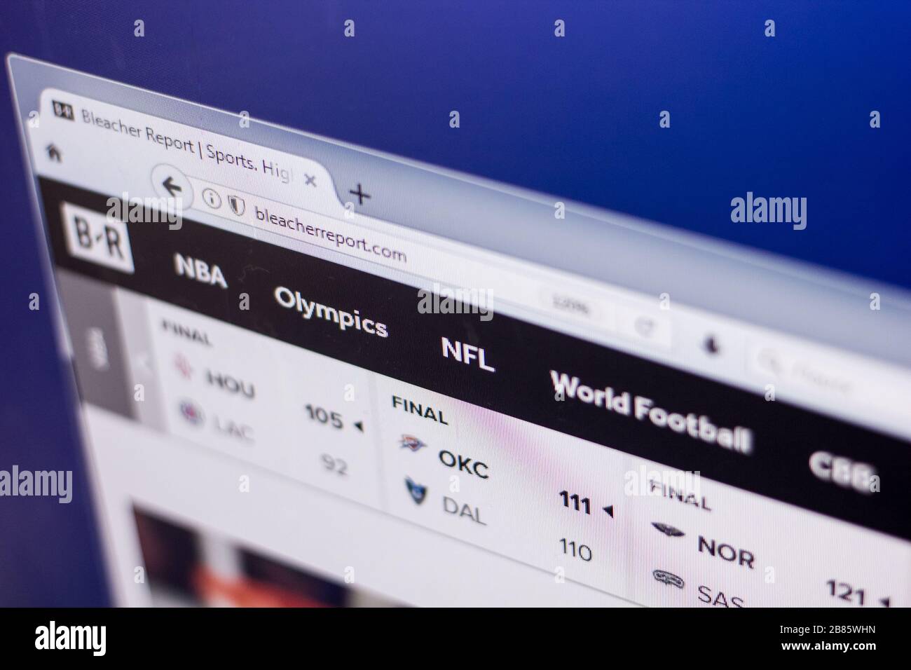 Bleacherreport hi-res stock photography and images - Alamy