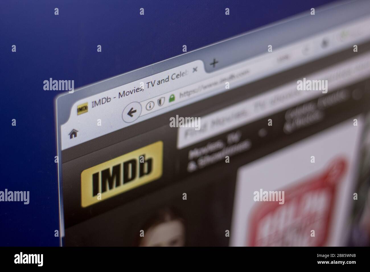 Imdb logo hi-res stock photography and images - Alamy