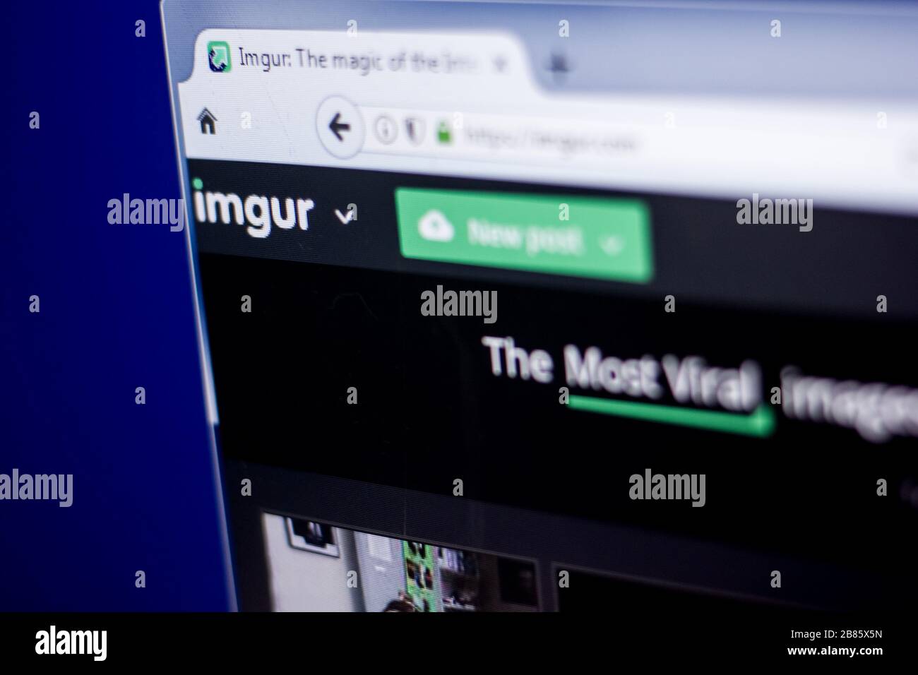 Imgur logo hi-res stock photography and images - Alamy