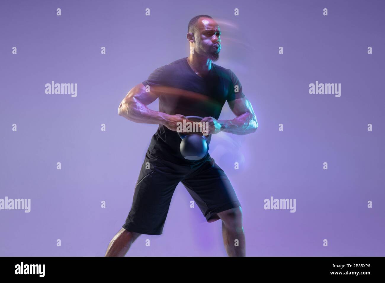 Muscular model hi-res stock photography and images - Alamy