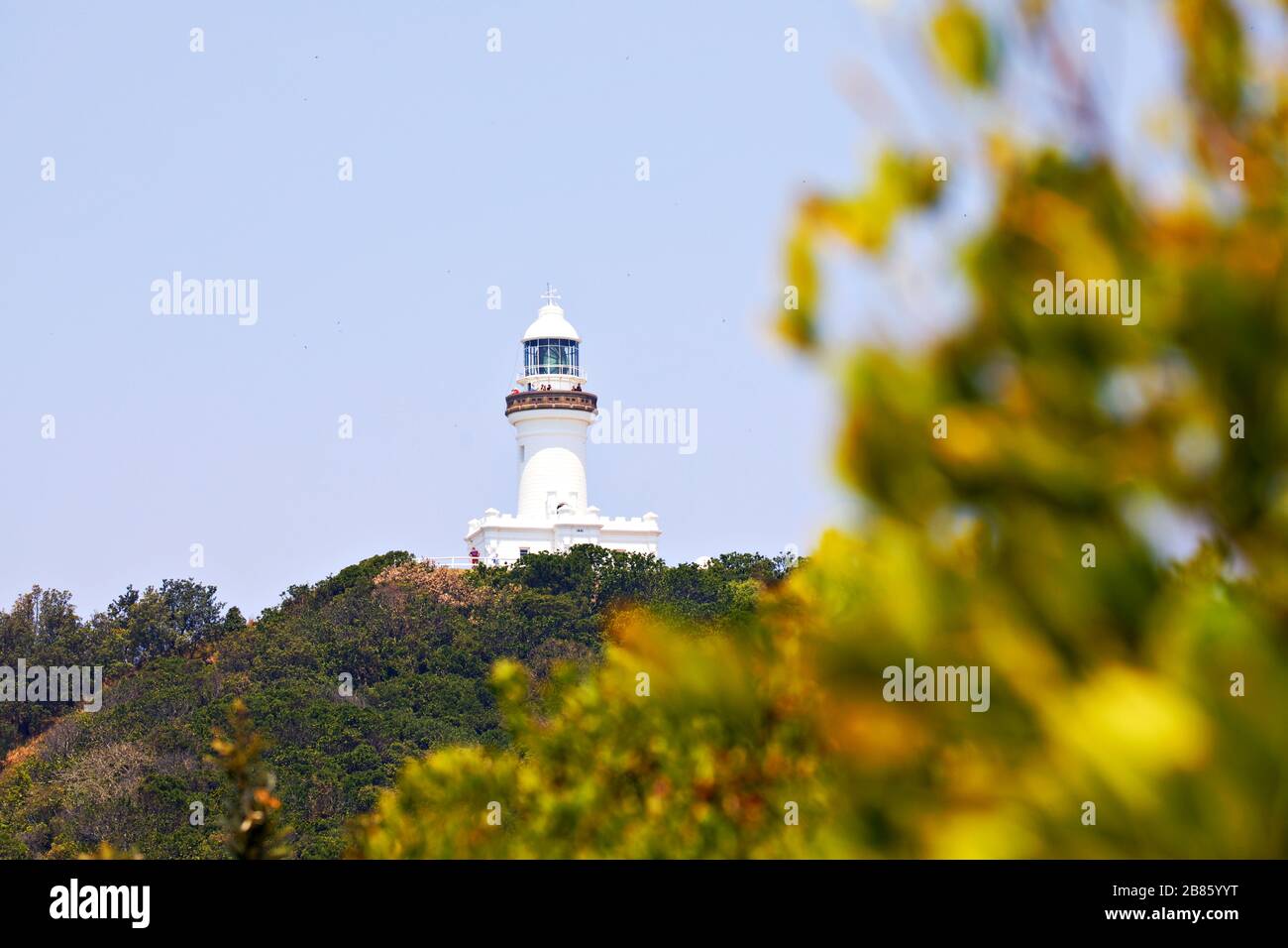 Lighthouse in the distance Stock Photo - Alamy