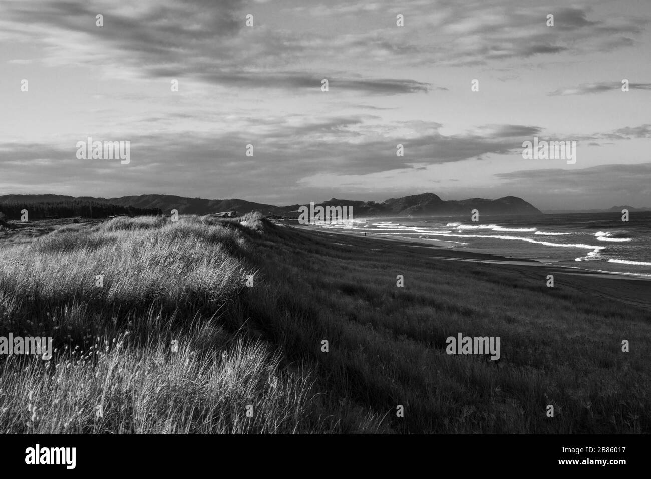 Beautiful scene landscape black hi-res stock photography and images - Alamy