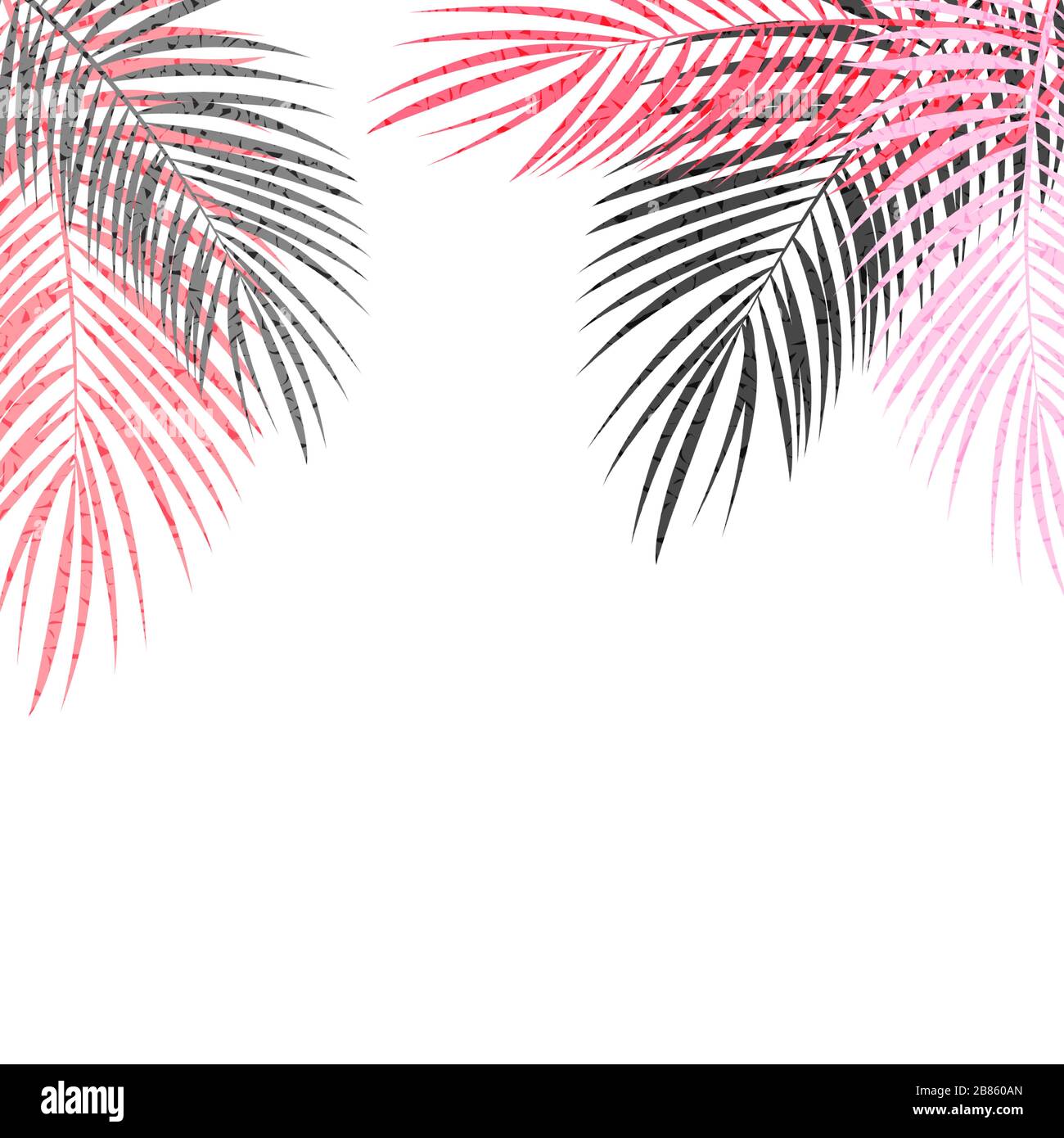 Palm Leaf Vector Background Illustration Stock Vector Image & Art - Alamy