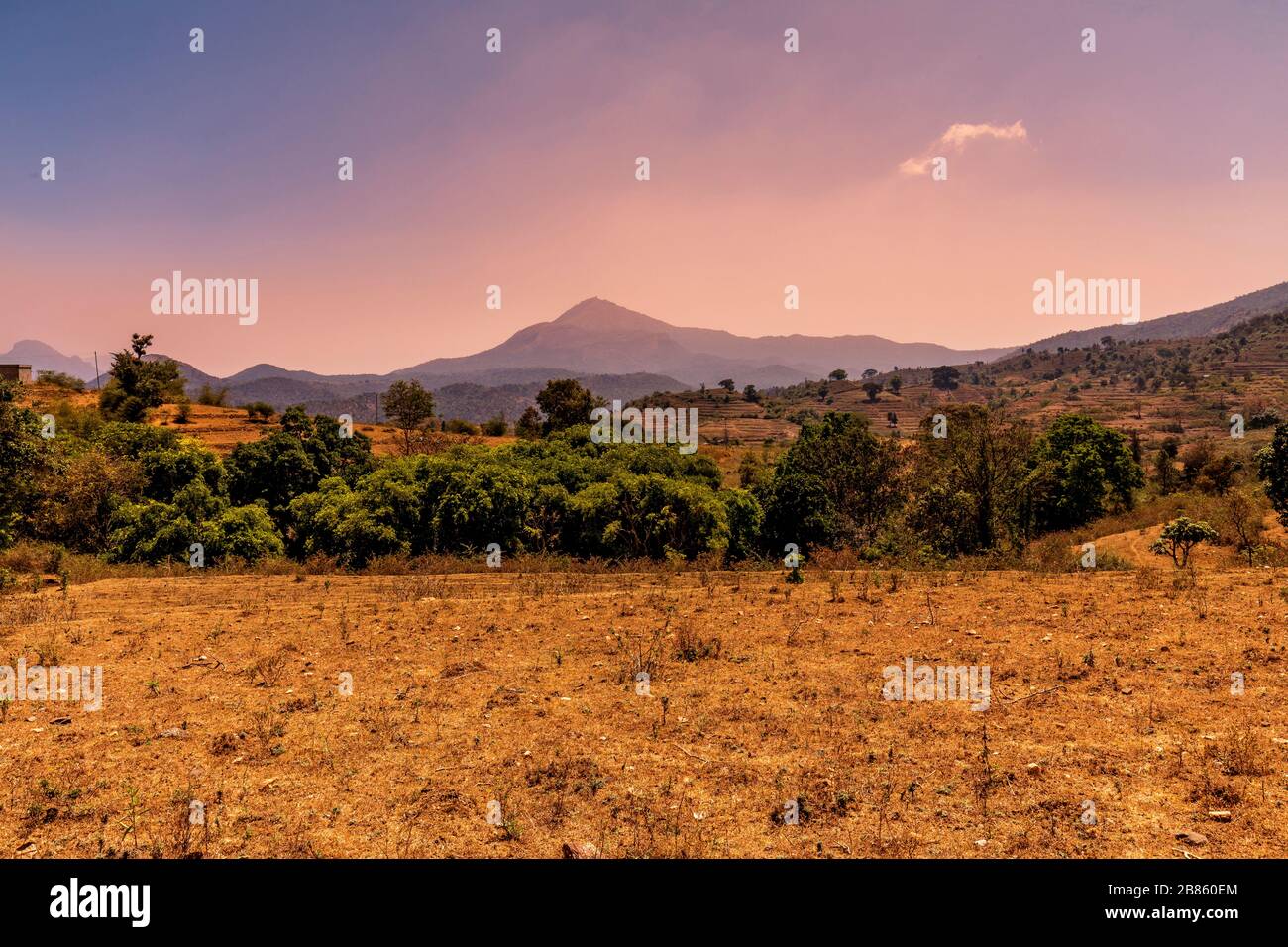 The Nilgiri Mountains view form Sholayur Attappadi Kerala India Stock ...