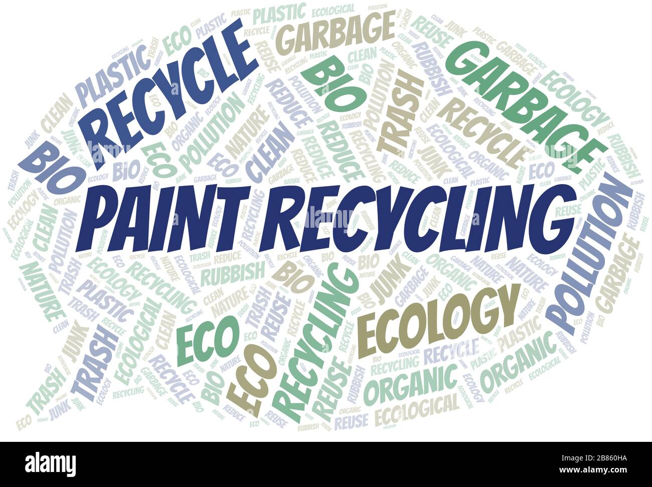 Recycling concept word cloud background Stock Vector Images - Alamy