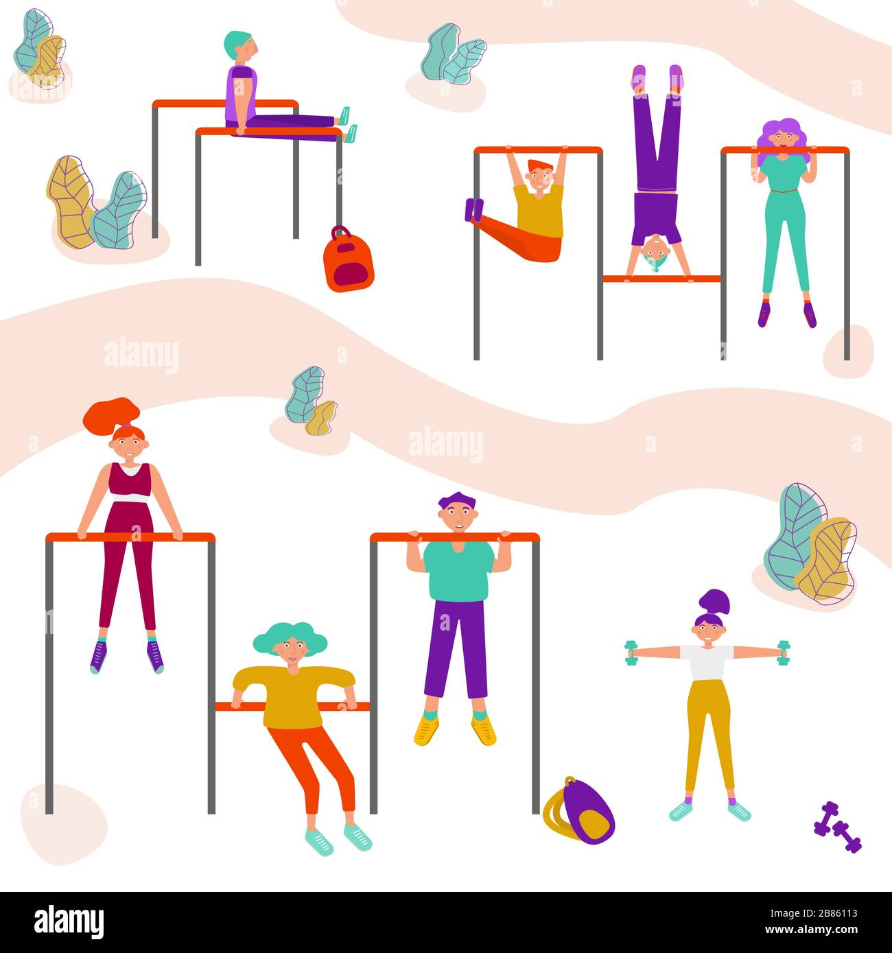Pull ups vector vectors Stock Vector Images - Alamy