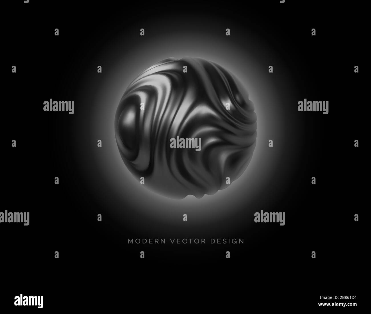 3d sphere poster Black and White Stock Photos & Images - Alamy