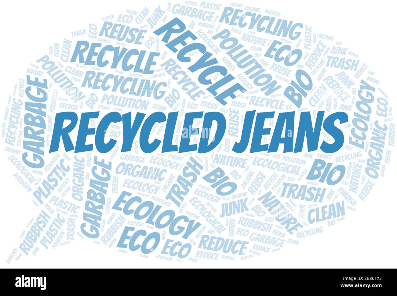 Jeans word Stock Vector Images - Alamy