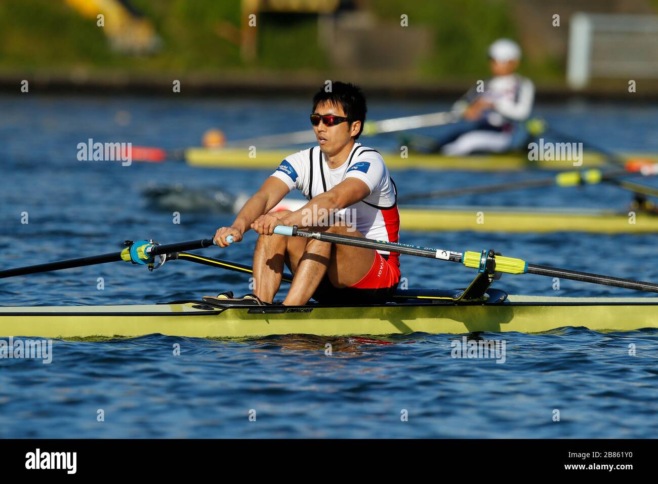 Mens lightweight single sculls hi-res stock photography and images - Alamy