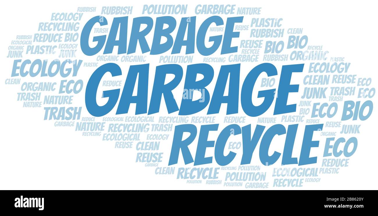 Garbage only Stock Vector Images - Alamy