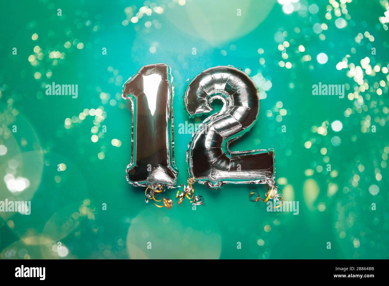 12 twelve balloons hi-res stock photography and images - Alamy