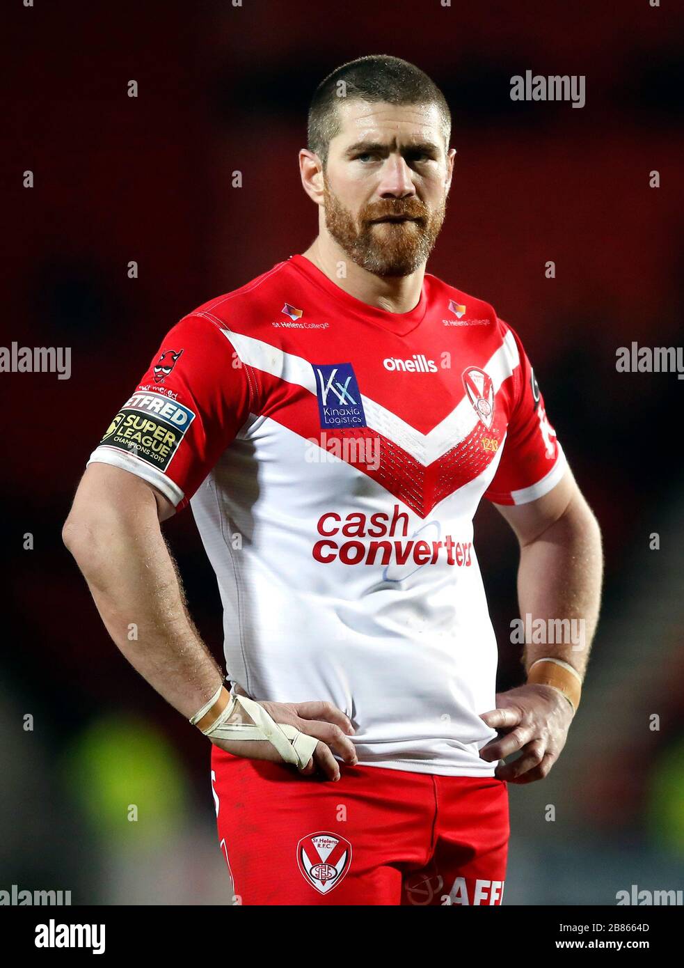 St Helens' Kyle Amor Stock Photo - Alamy