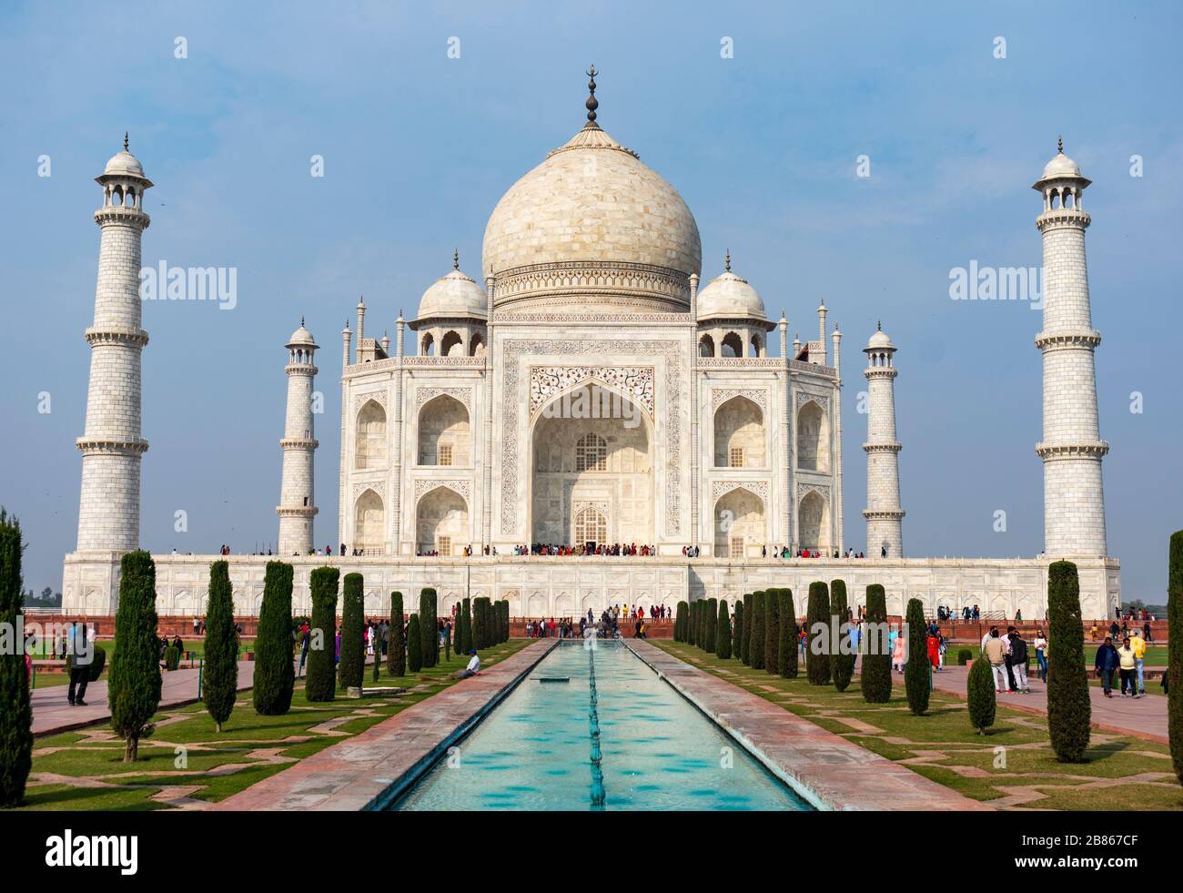 India, Agra - January 7 2020 - Taj Mahal: the most beautiful tomb in ...