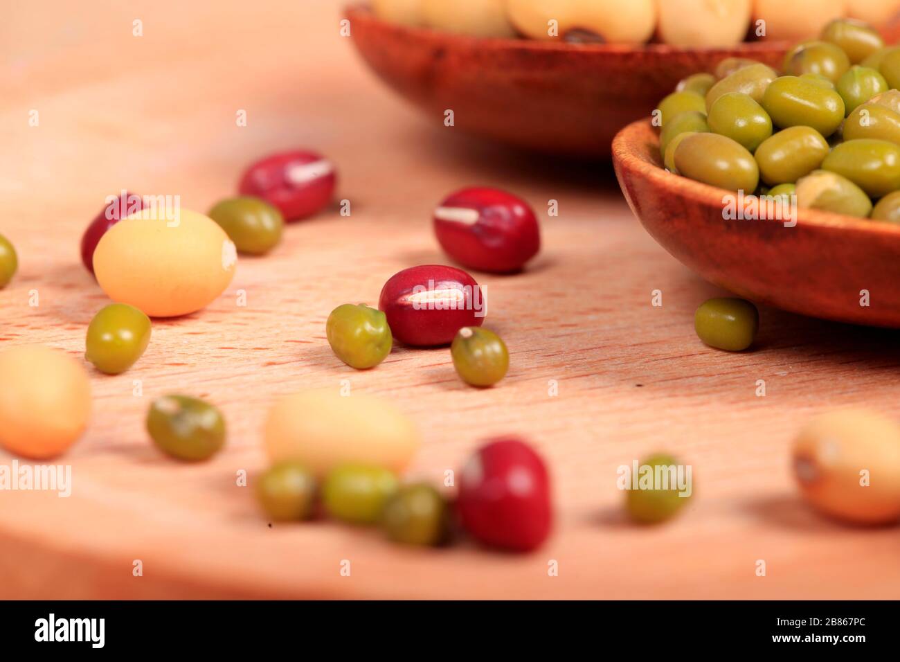 collection of legumes, A close-up Stock Photo - Alamy