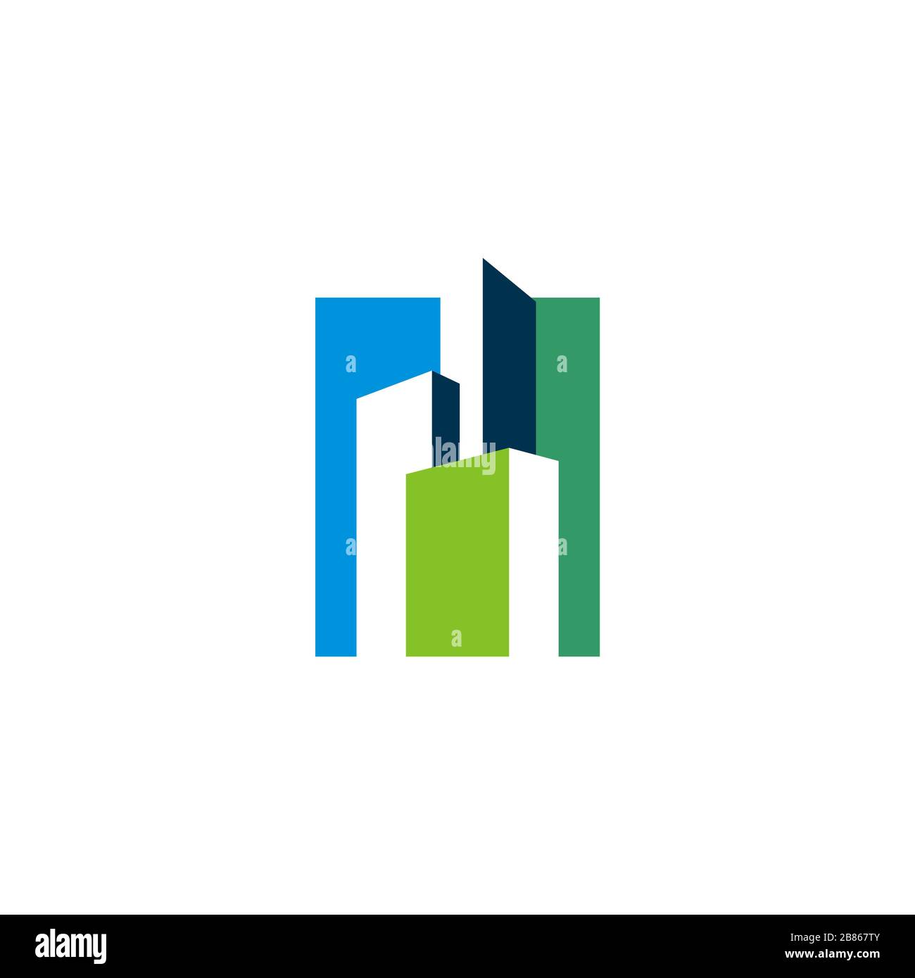 Skyline, Skyscraper Logo Template Illustration Design. Vector EPS 10 ...