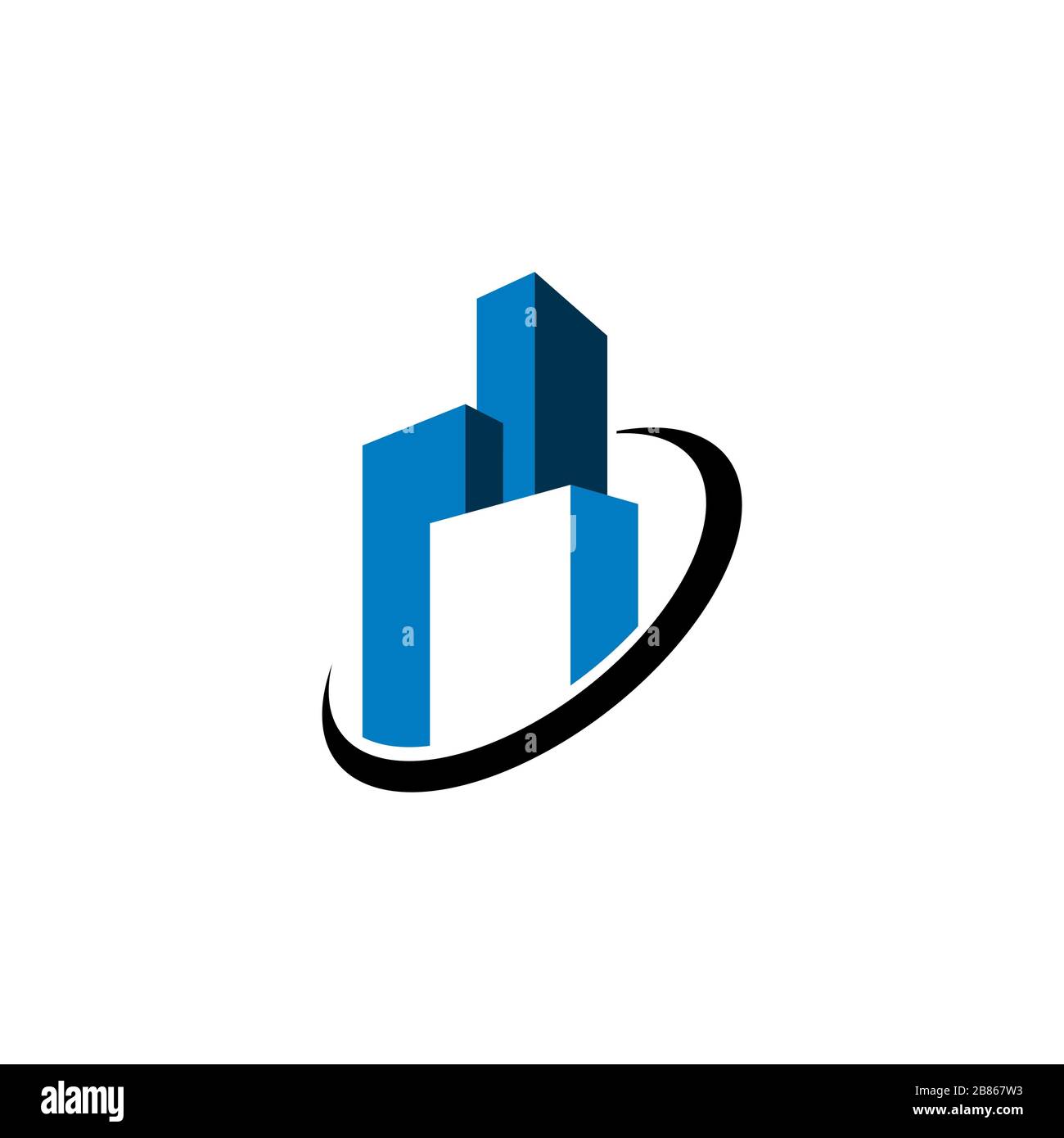 Skyline, Skyscraper Logo Template Illustration Design. Vector EPS 10 ...