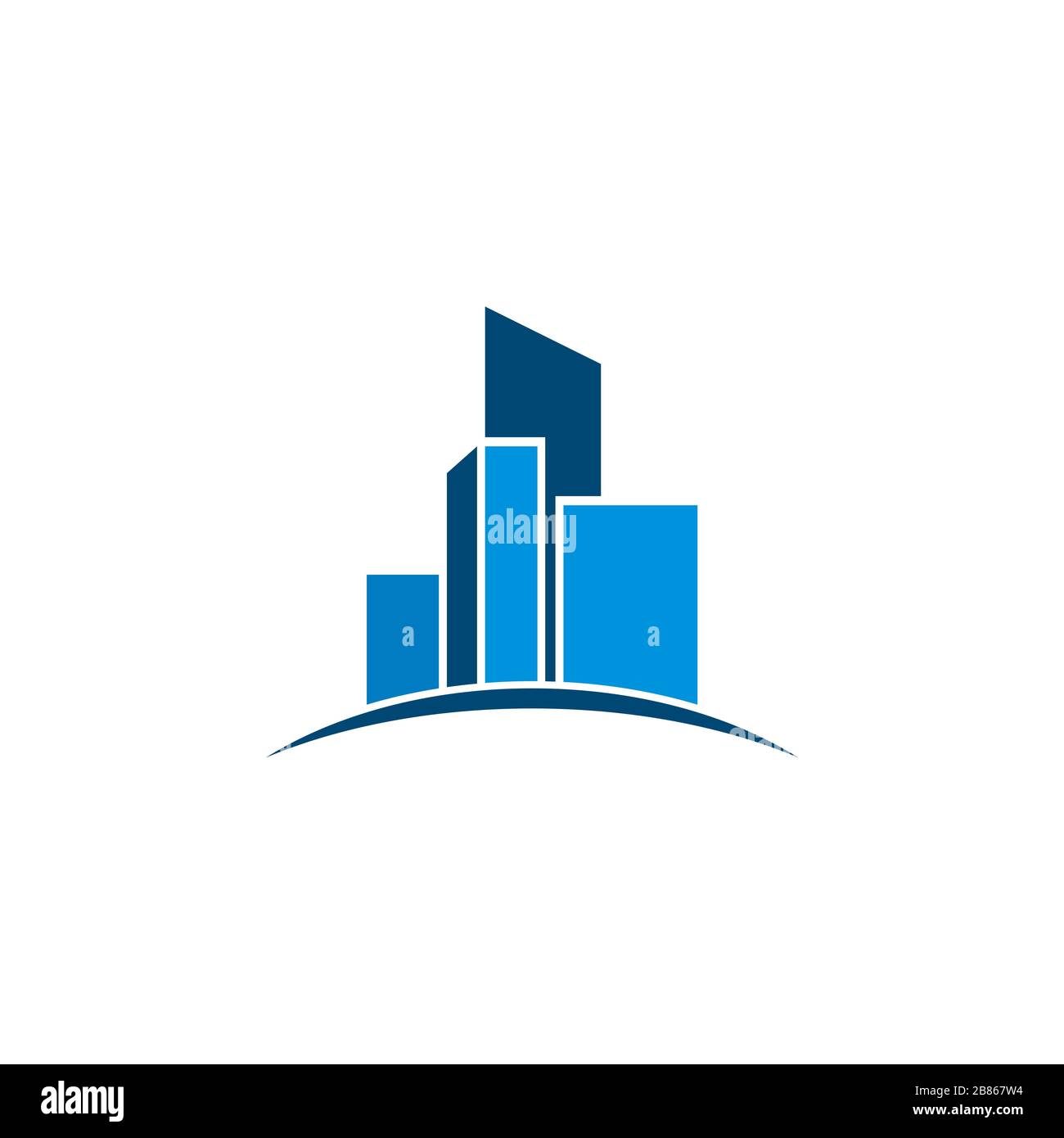 Skyline, Skyscraper Logo Template Illustration Design. Vector EPS 10 ...