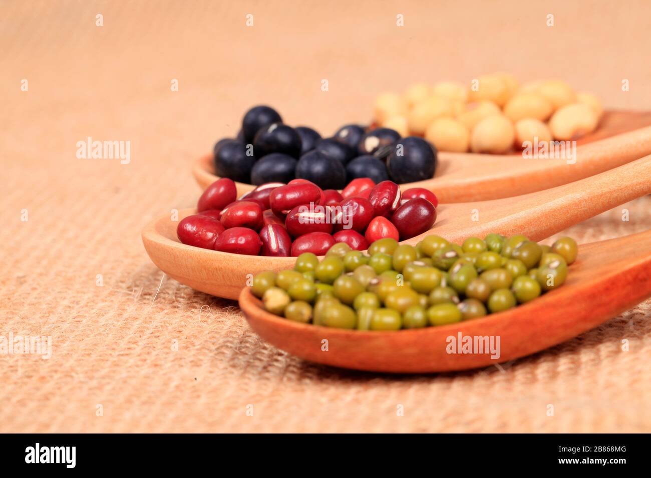 collection of legumes, A close-up Stock Photo - Alamy