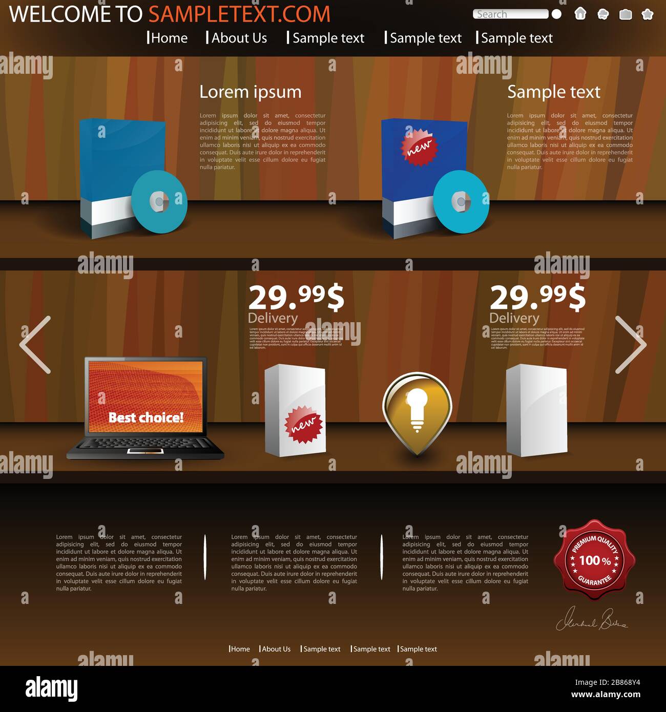 Webstore vector vectors hi-res stock photography and images - Alamy