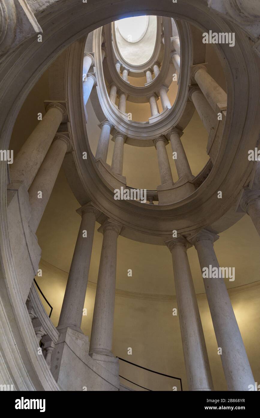 Barberini Palace (Palazzo Barberini), a papal residence of the Baroque ...