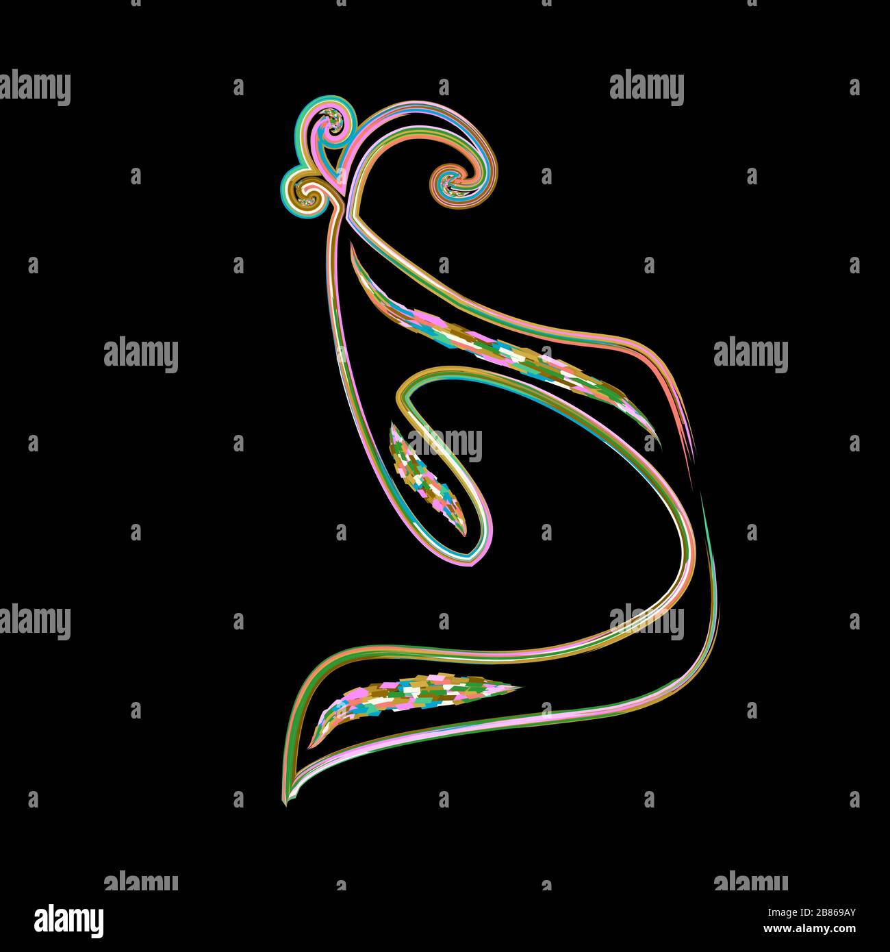 Calligraphy Hebrew alphabet. Decorative font gold. Letters hand draw ...