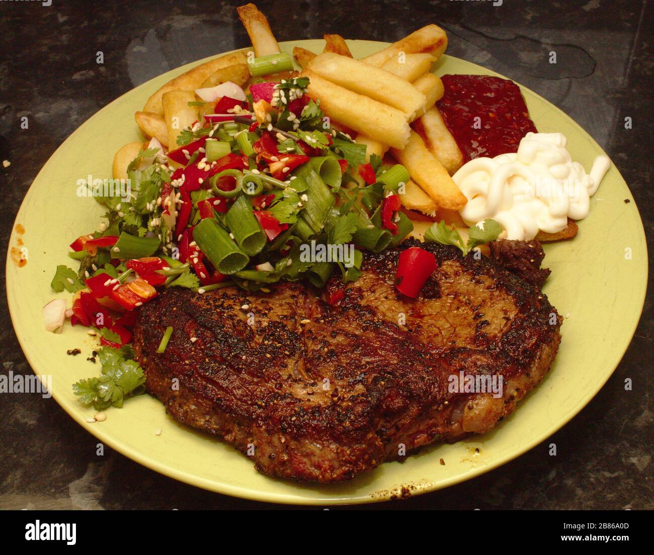Marinating ribeye steak hi-res stock photography and images - Alamy