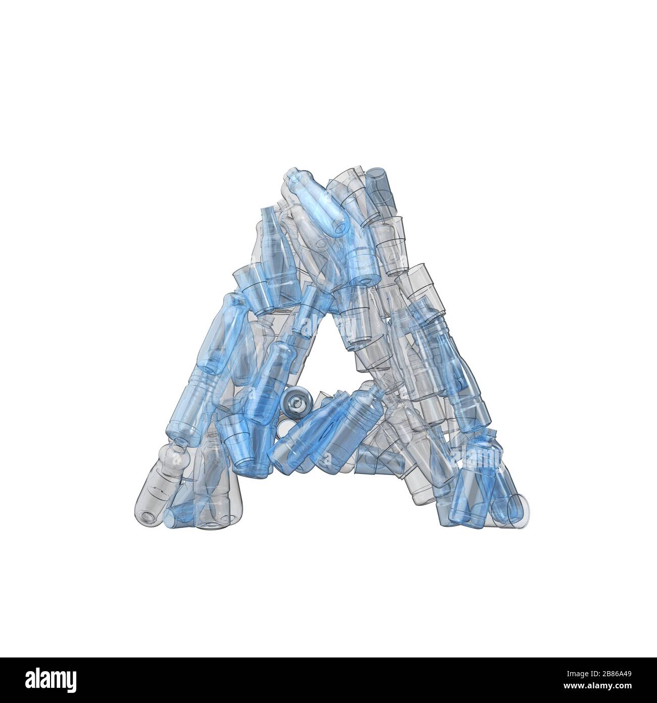 Letter rubbish trash font garbage hi-res stock photography and images ...