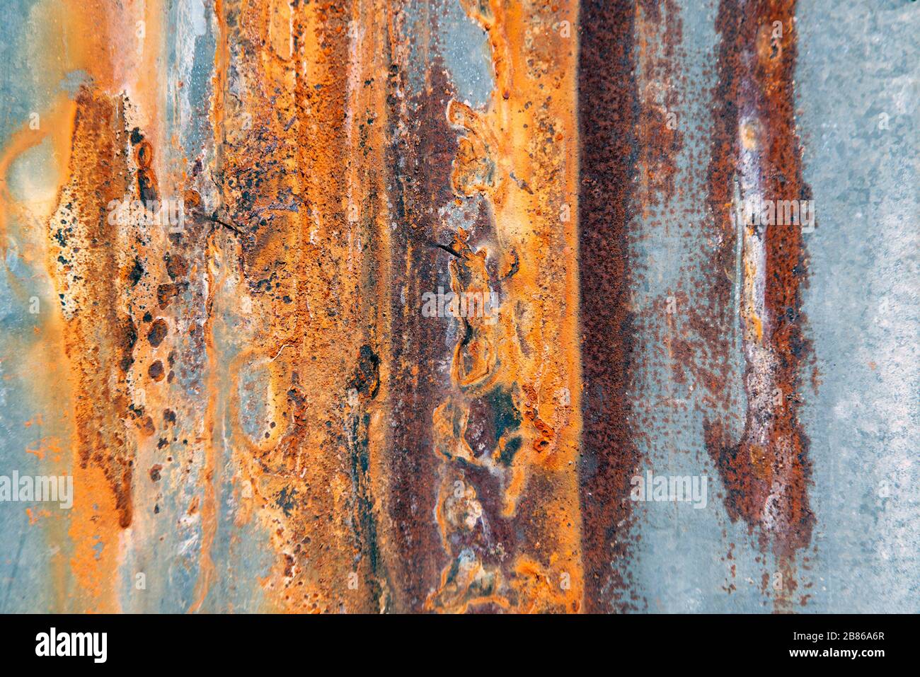 Weathered Zinc Sheeting