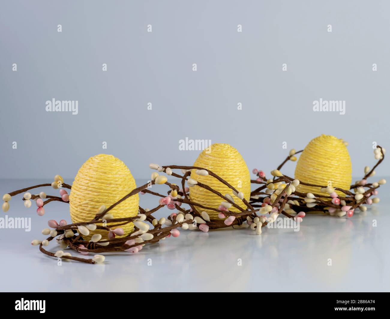 String covered eggs hi-res stock photography and images - Alamy