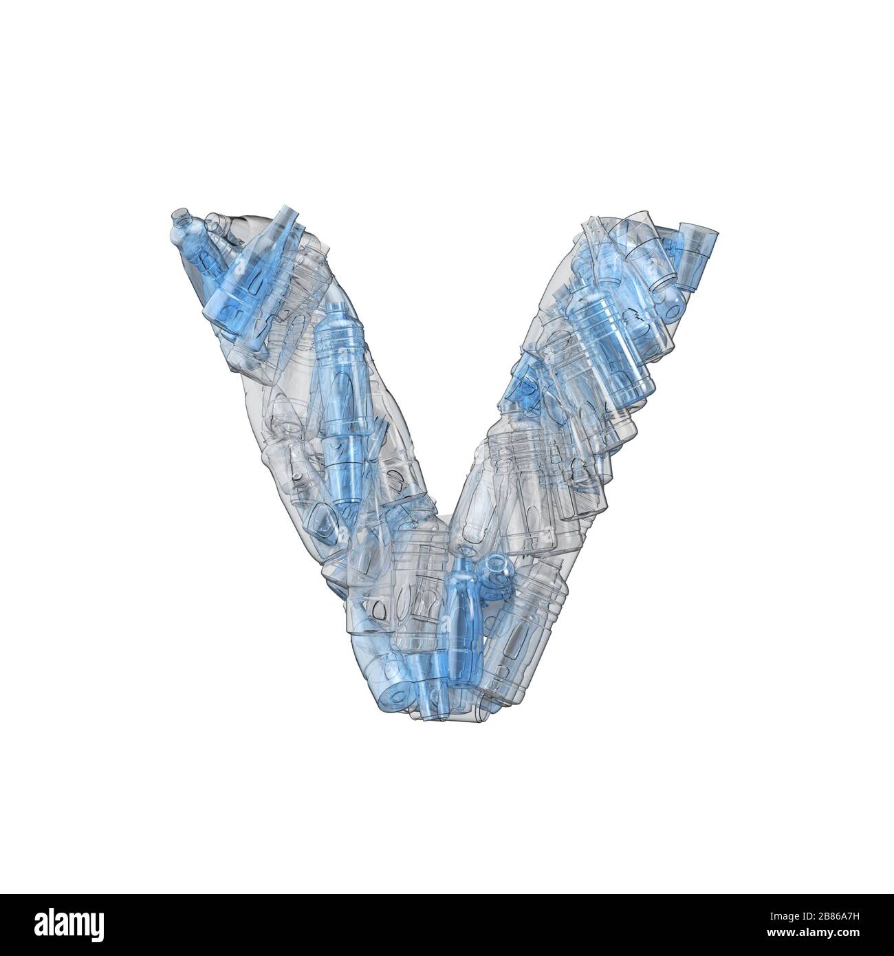 Letter rubbish trash font garbage hi-res stock photography and images ...