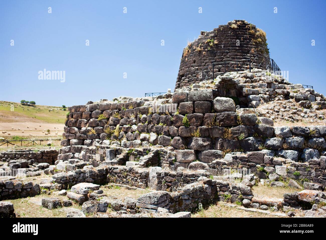 Sardinia nuraghe monument megalithic hi-res stock photography and ...