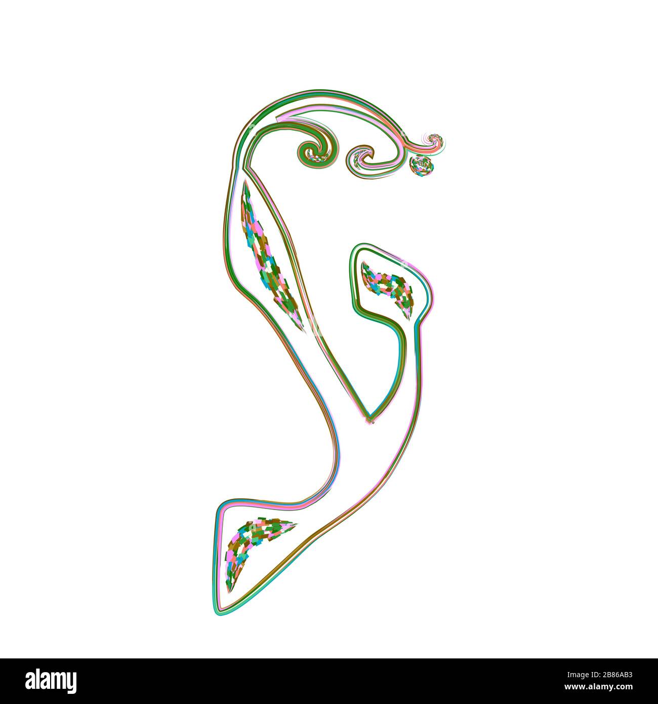 Calligraphy Hebrew alphabet. Decorative font gold. Letters hand draw ...