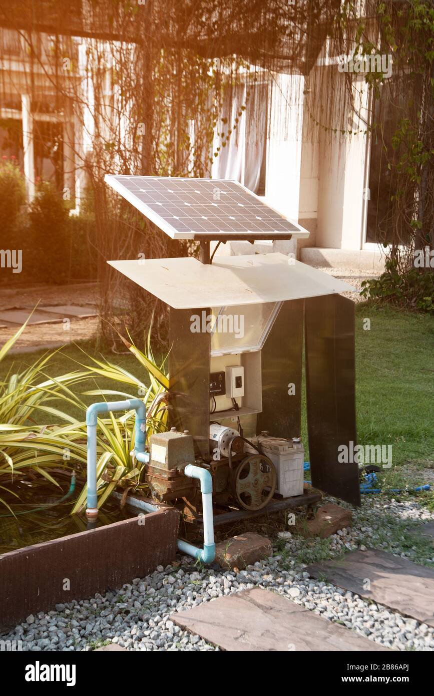 Solar pumping system hi-res stock photography and images - Alamy
