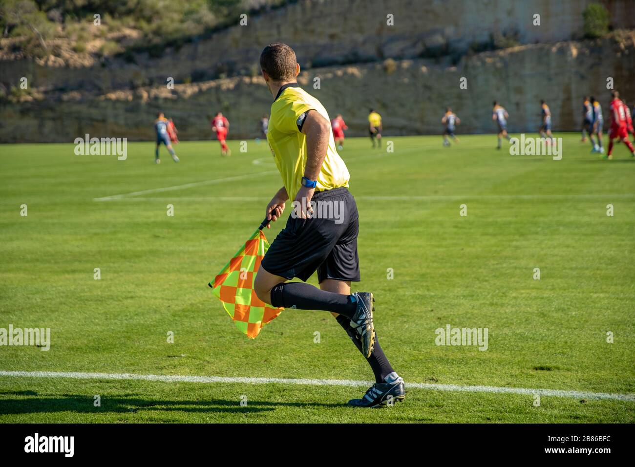 Assistant referee hi-res stock photography and images - Alamy