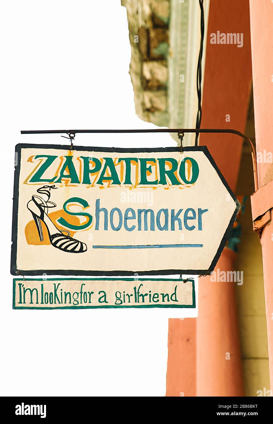 Shoemaker shop sign hi-res stock photography and images - Alamy