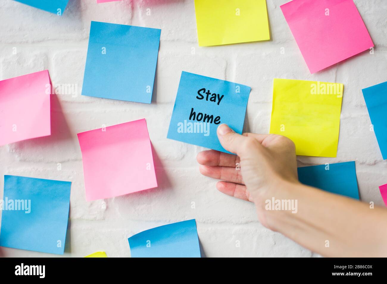 Woman in house stay home hi-res stock photography and images - Alamy