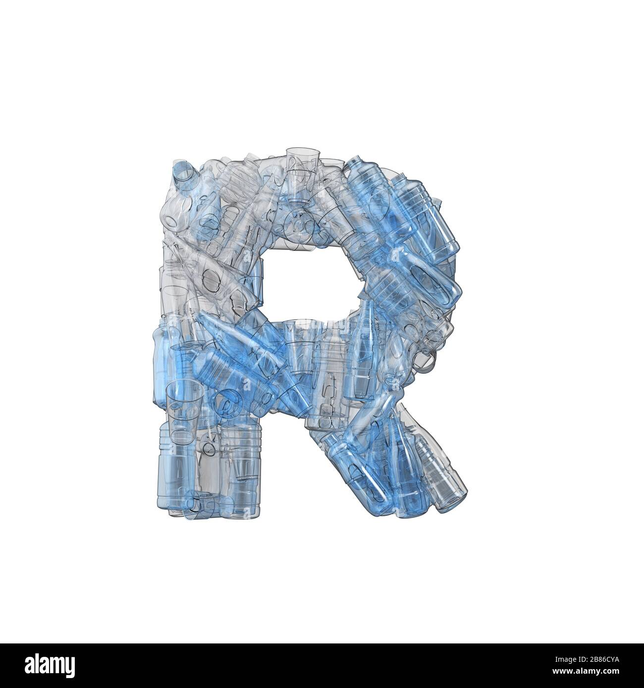 Letter rubbish trash font garbage hi-res stock photography and images ...