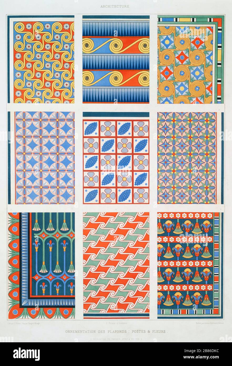 Egyptian Sarcophagus Patterns