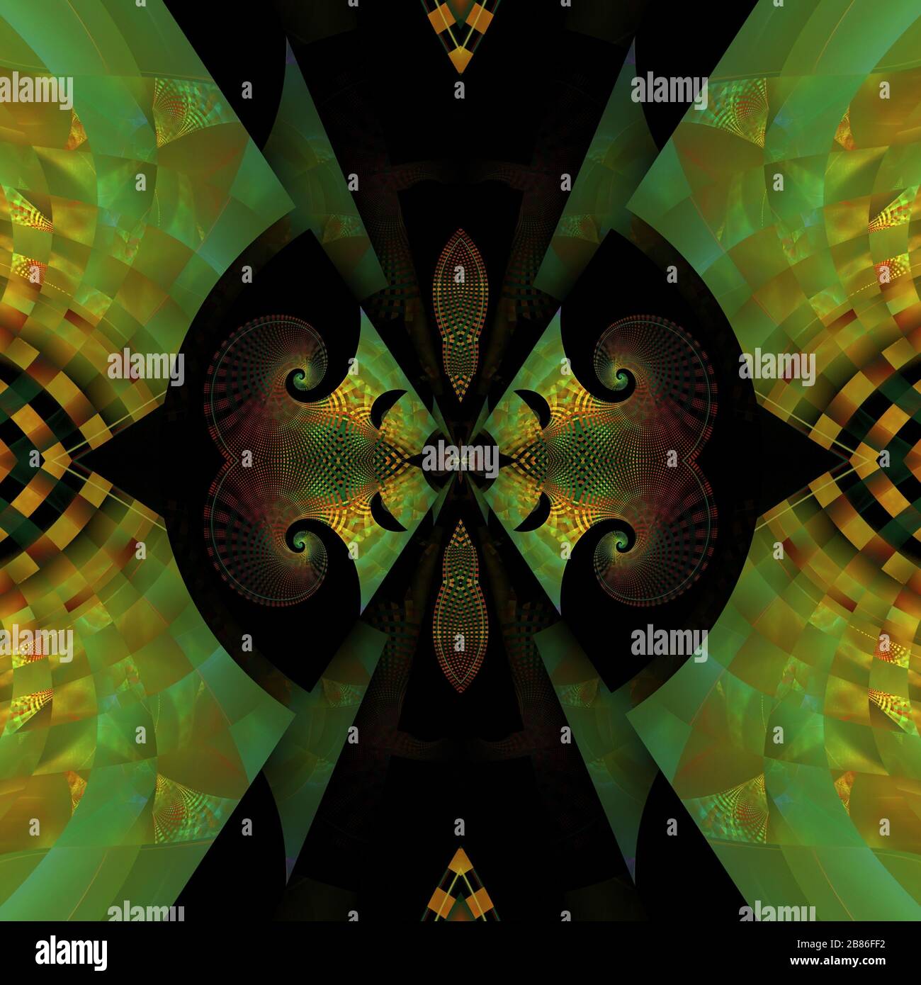 3D render of plastic background tile with embossed abstract colorful ...