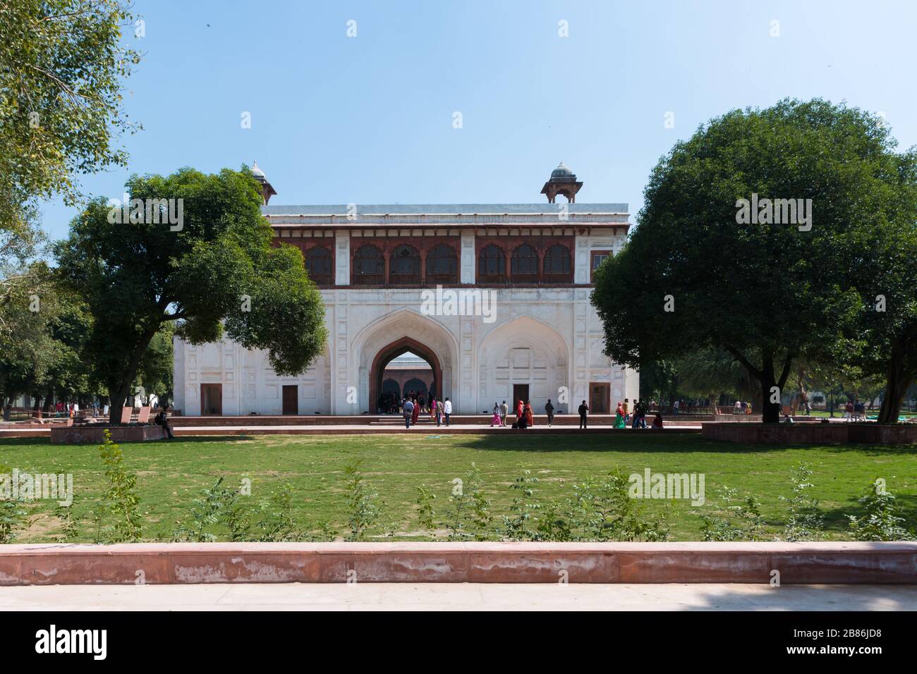 Rajasthan, India - March 1, 2019: Inside the Red Fort in Delhi India ...