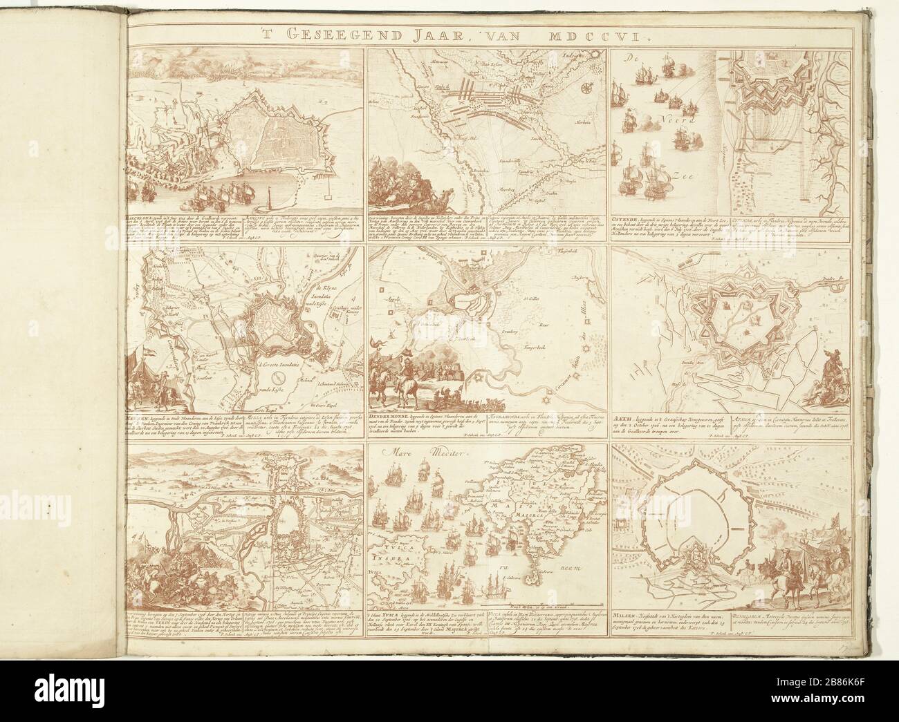 Old world map 1700 hi-res stock photography and images - Alamy