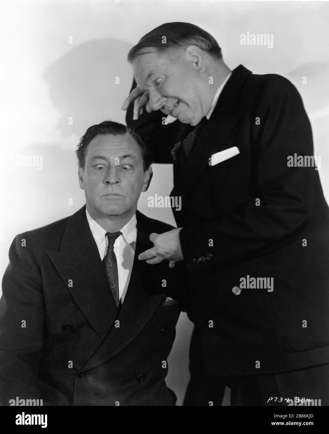 JOHN BARRYMORE and W.C. FIELDS best friends hamming it up for the ...