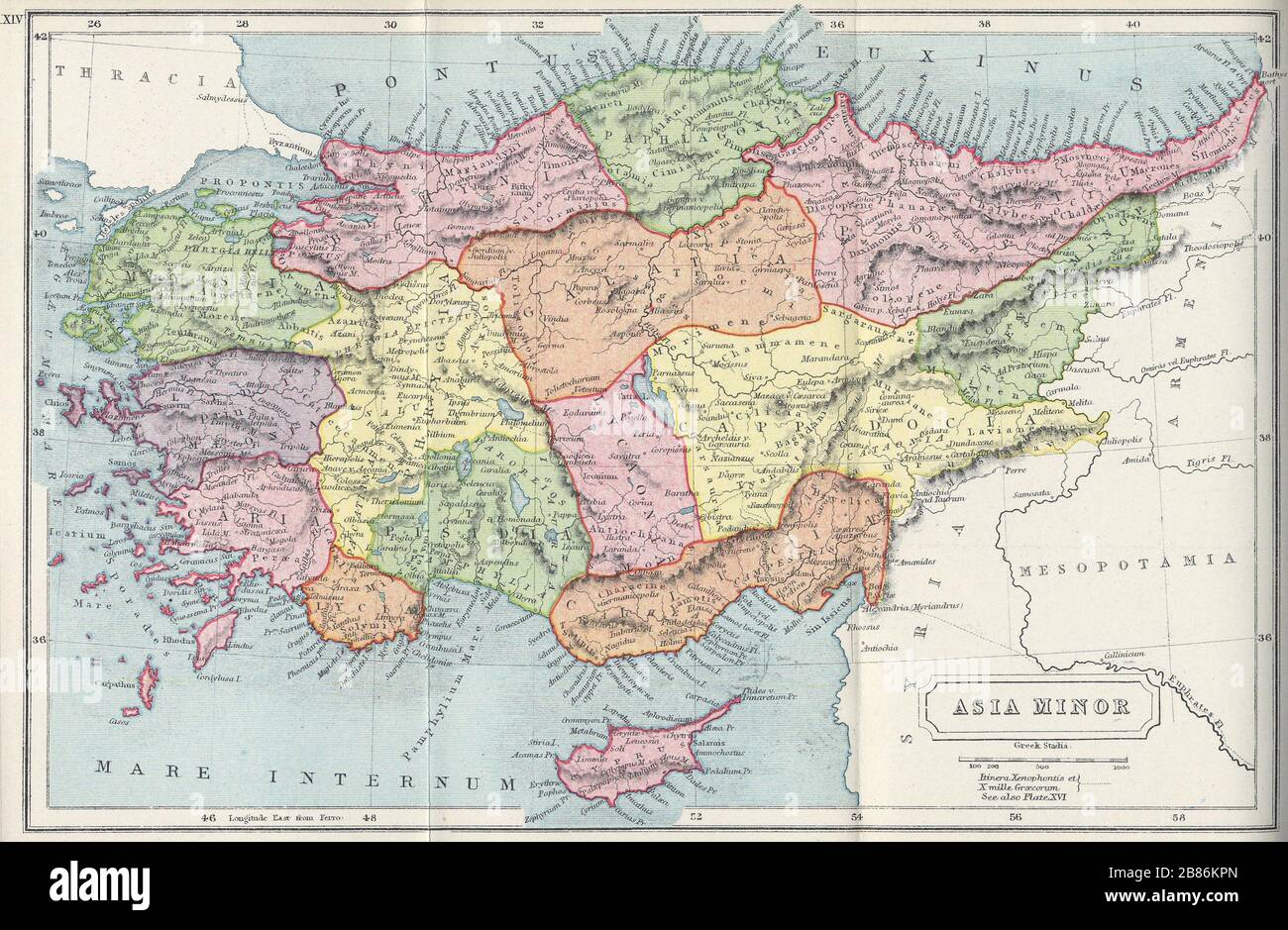 Old map of turkey hi-res stock photography and images - Alamy