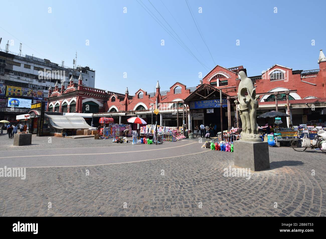 Sir Stuart Saunders Hogg Market (New Market). Lindsay Street. Kolkata ...
